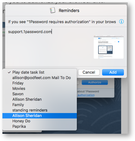 Reminders is a Hidden Gem in iOS and macOS - Podfeet Podcasts