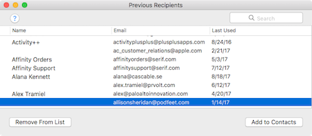 Tiny Tip - Previous Recipients - Podfeet Podcasts