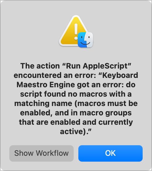 Adding Keyboard Maestro Macros To Quick Actions In Finder Podfeet