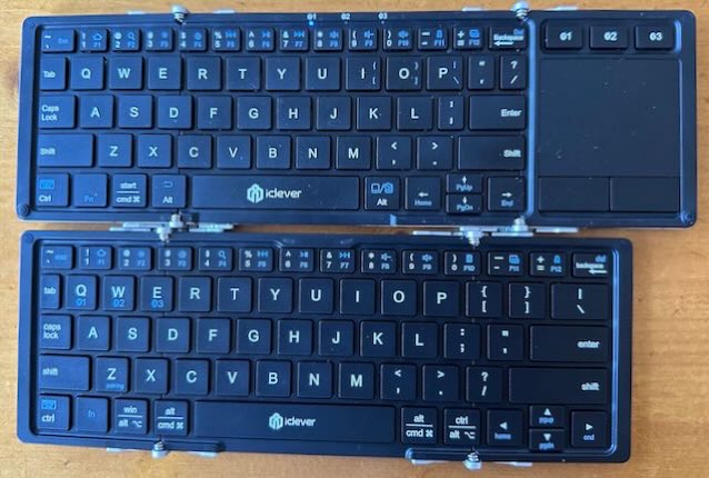 DTTO 12.9" iPad Pro Case and iClever BK08 Bluetooth keyboard — by Bruce ...