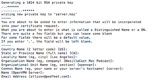 How To Set Up a VPN Server Using a Mac - Podfeet Podcasts