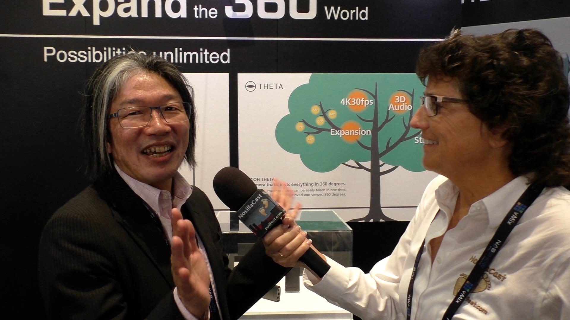 NAB 2017: Ricoh’s New Generation Theta Camera - Podfeet Podcasts