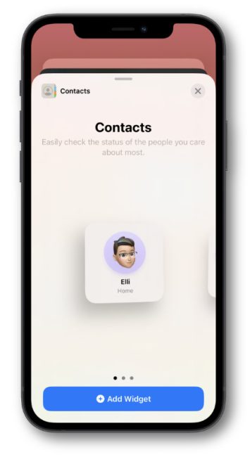 The iOS Contacts Widget - Podfeet Podcasts